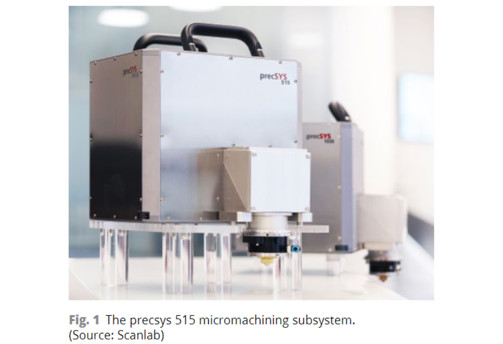 Micro‐drilling with a 5‐Axis Precession Bore System - Practical experience using green and ...